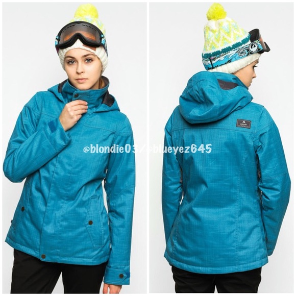 Burton | Jackets & Coats | Burton Jet Set Pacific Blue Snowboard Ski ...